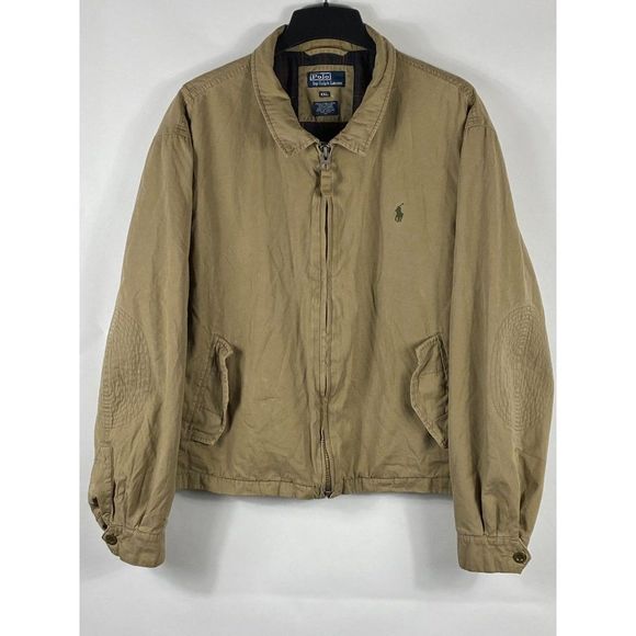 Polo Ralph Lauren | Jackets & Coats | Vintagepolo By Ralph Lauren Harrington Jacket Beige Mens ...